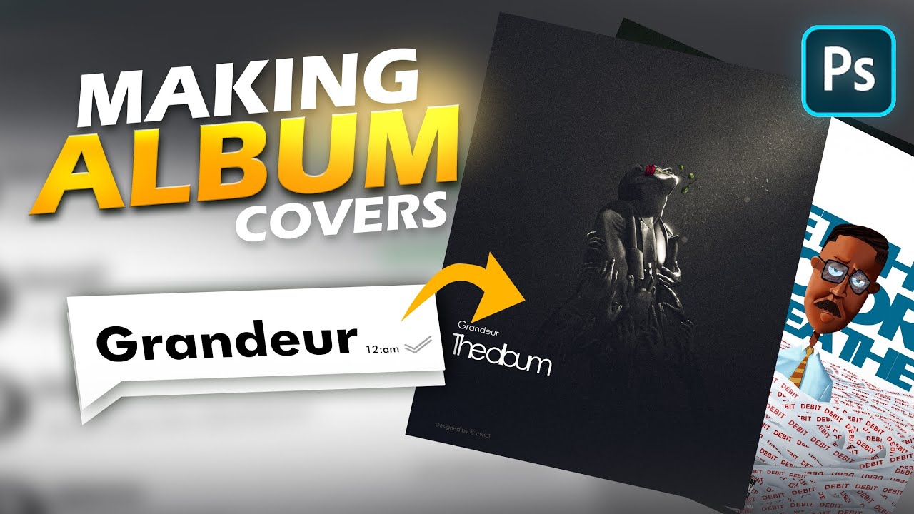 How to make album covers off random words🎬 - YouTube