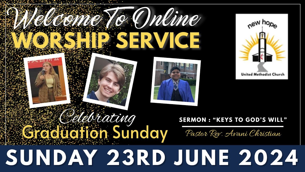 SUNDAY 23RD JUNE 2024 || SERMON : ““KEYS TO GOD’S WILL”” || BY REV ...