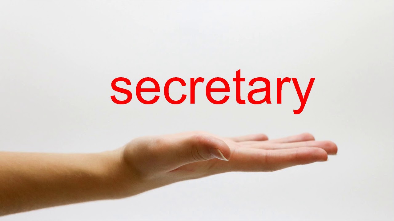 How To Pronounce Secretary American English YouTube how-to-pronounce-secretary-american-english-youtube