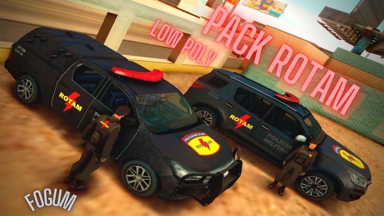 GTA SAN/SAMP PACK ROTAM LOW POLY (PC FRACO) (ANDROID/IOS) !!!!!! - YouTube