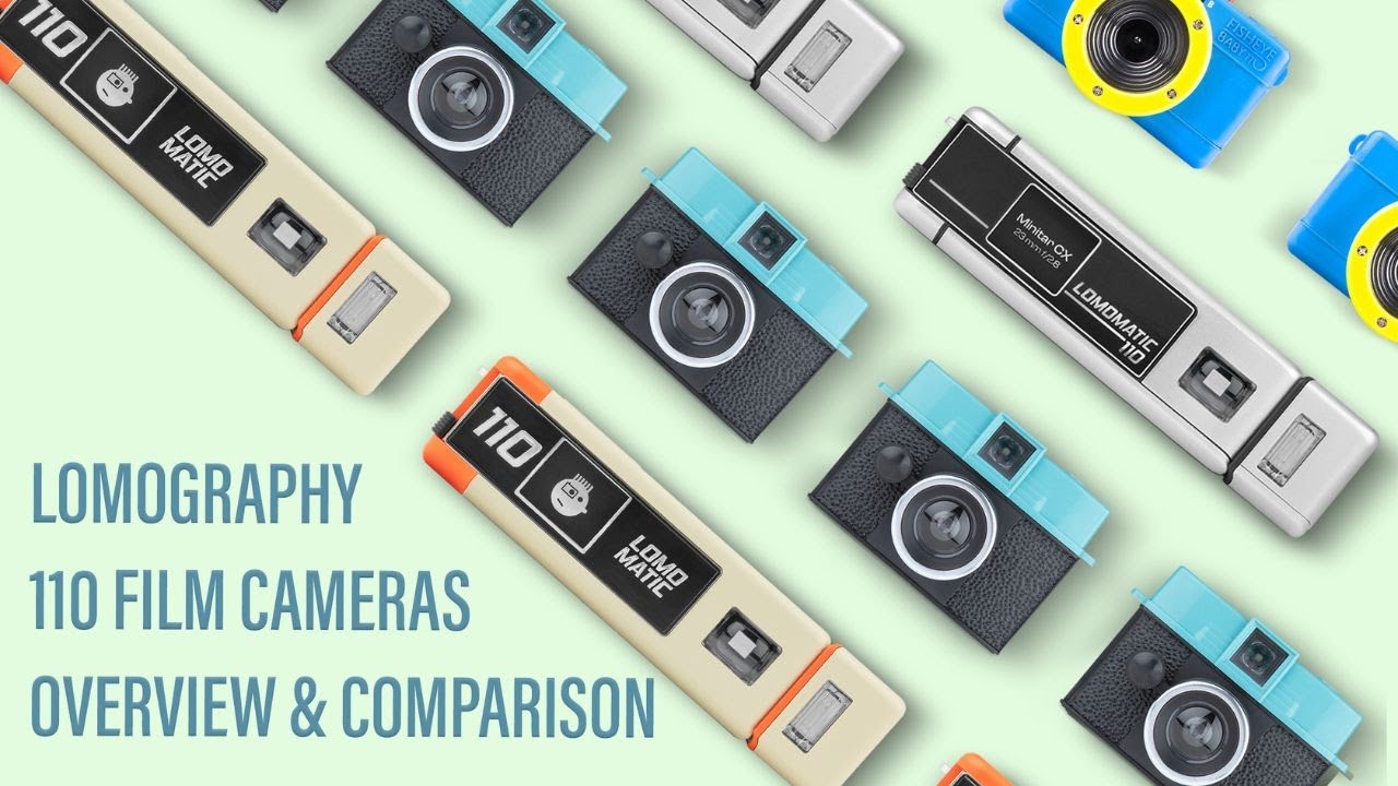 Lomography 110 film cameras overview & comparison - YouTube