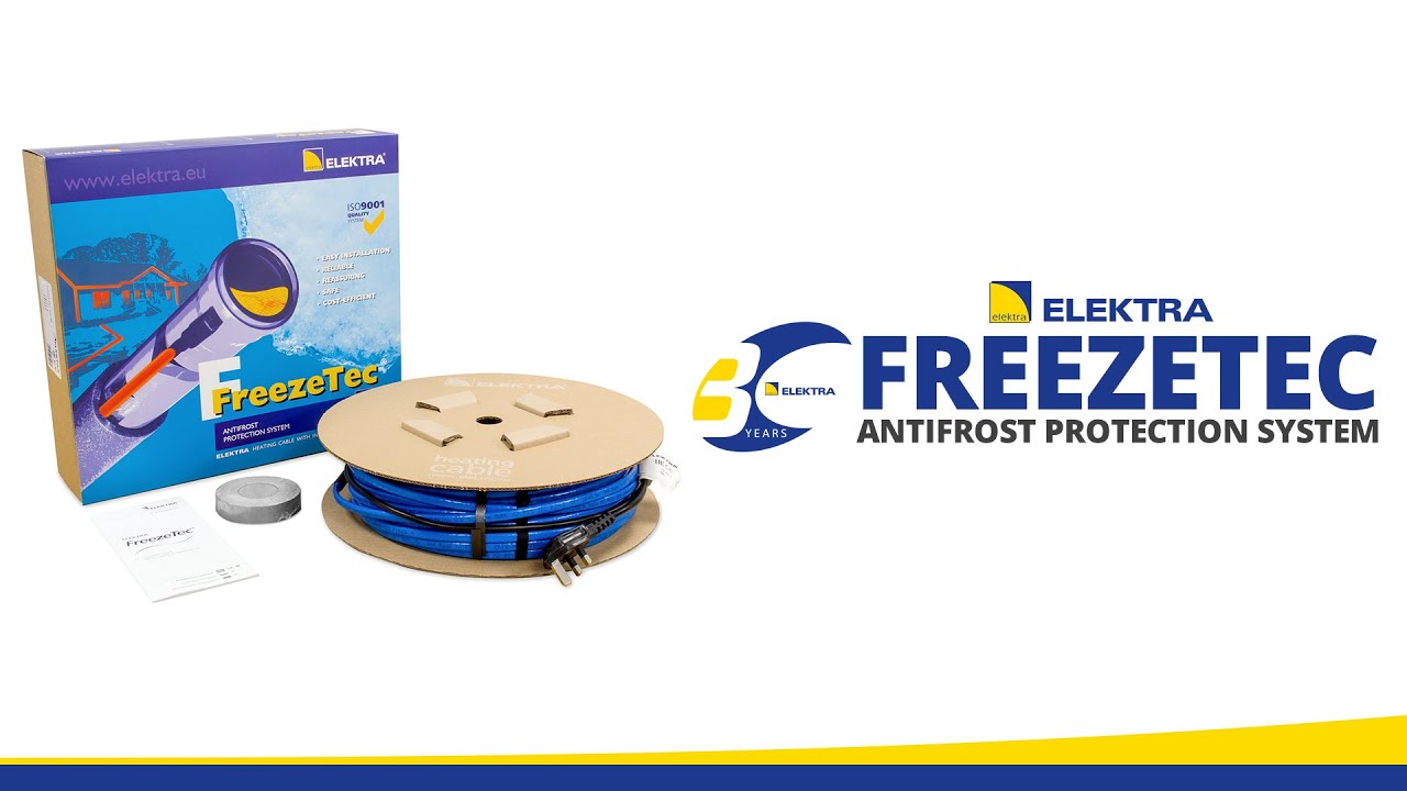 Elektra FreezeTec - Anti Frost Protection System for Pipes and Plumbing ...