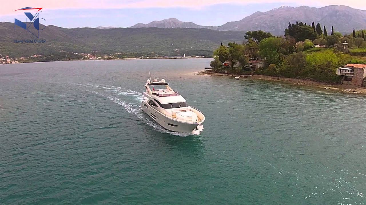 Dominator 780S Saint Anna - Navis Yacht Charter - YouTube