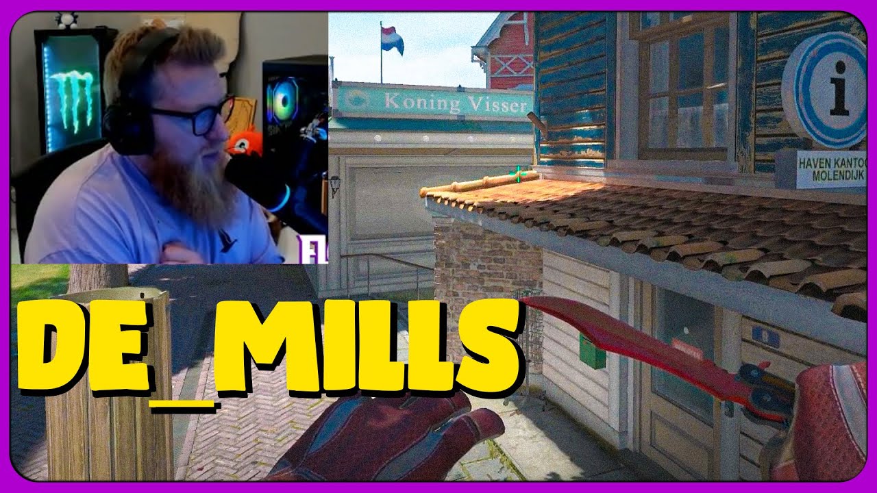 fl0m Reacts to NEW CS2 Map DE_MILLS - YouTube