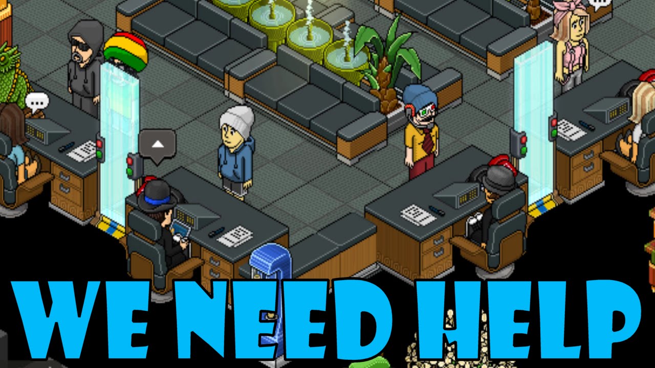 WE NEED HELP - Habbo Hotel #9 - YouTube