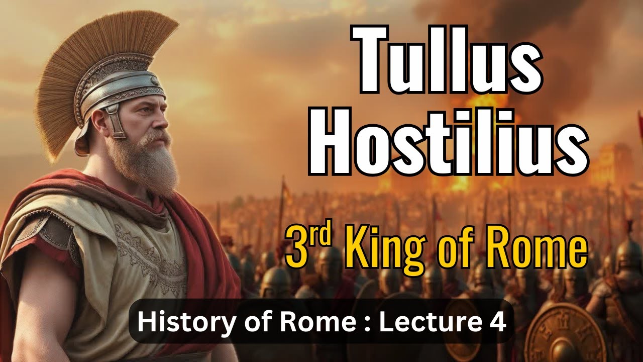 Tullus Hostilius, Third King of Rome– Lecture 4 (History of Rome) - YouTube