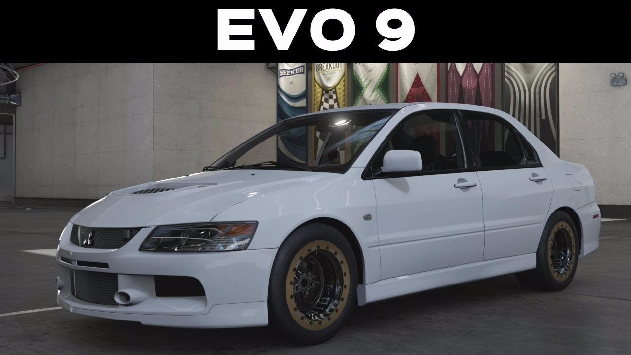 FM7 | Drag Build | '06 Mitsubishi Evo 9 VS '04 Subaru Impreza STi - YouTube