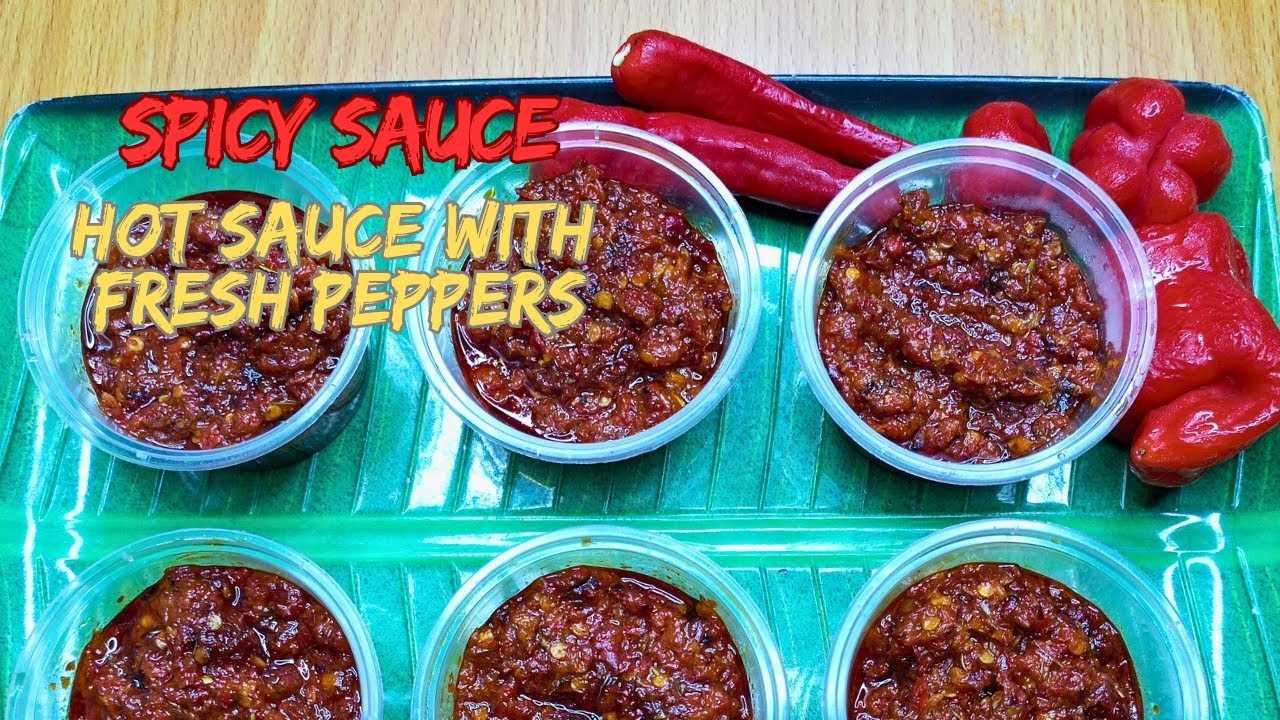 HOW TO COOK HOMEMADE CHILLI SAUCE | PEPPER SAUCE RECIPE | HOW TO MAKE ...