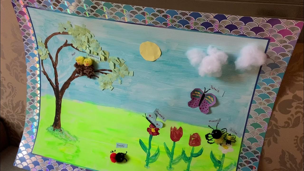 Les cinq lapins du printemps - YouTube