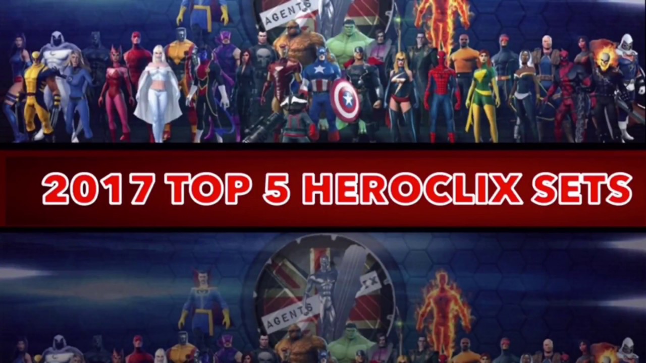 Top 5 Heroclix Sets of 2017 - YouTube