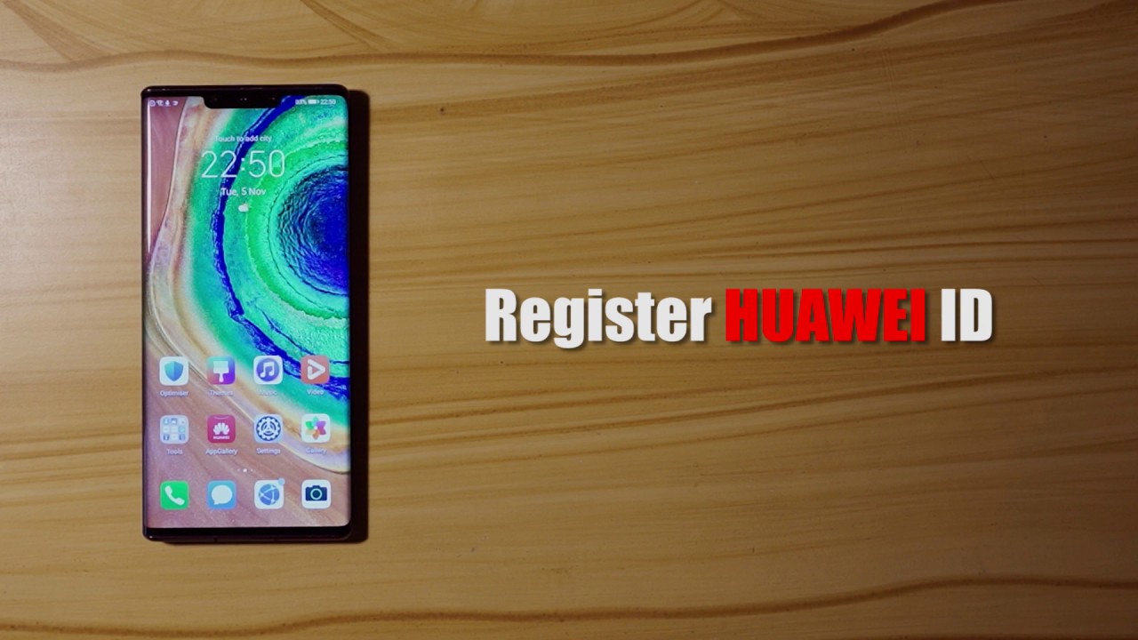 How to Register for Huawei ID - YouTube