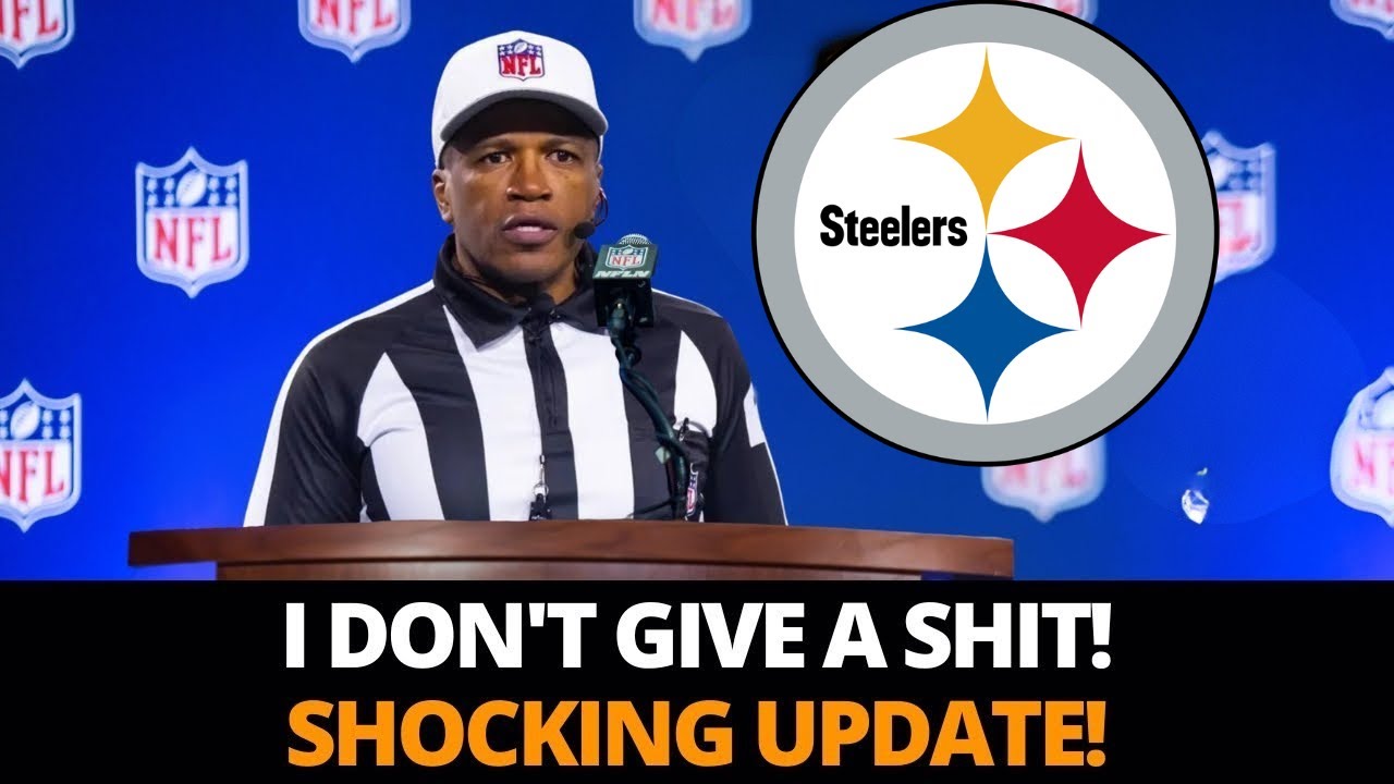 REFEREE WHO PENALIZED STEELERS MAKES SHOCKING COMMENT! THERE WILL BE ...