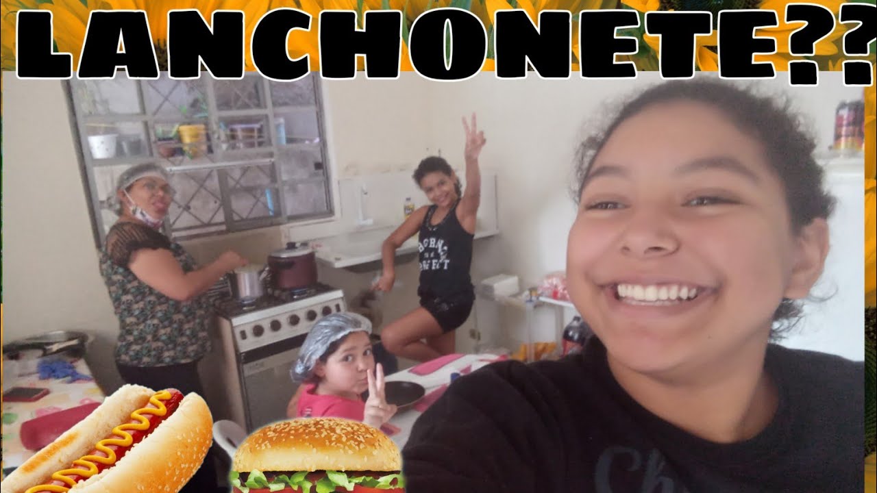 Vendemos lanches pela 1°vez!! LARA BRANDAO - YouTube
