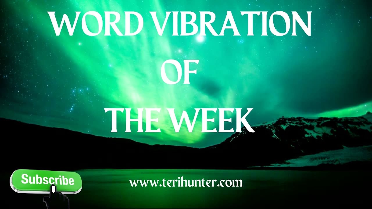 WORD VIBRATION OF THE WEEK #3 SELFISH - YouTube