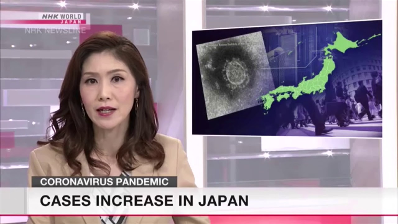 Coronavirus Pandemic: Coronavirus cases in Japan top 7,000 - YouTube
