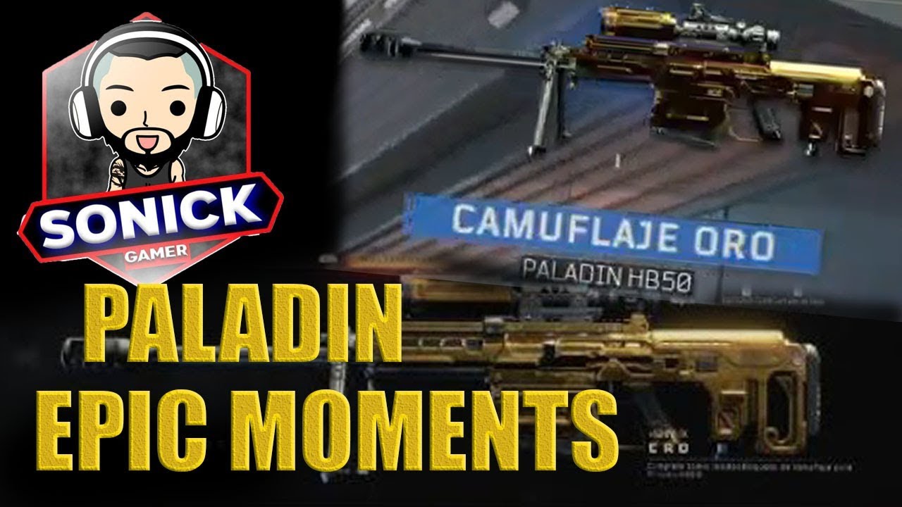 COD BO4 | MULTIJUGADOR | EPIC MOMENTS sacando el ORO al PALADIN - YouTube