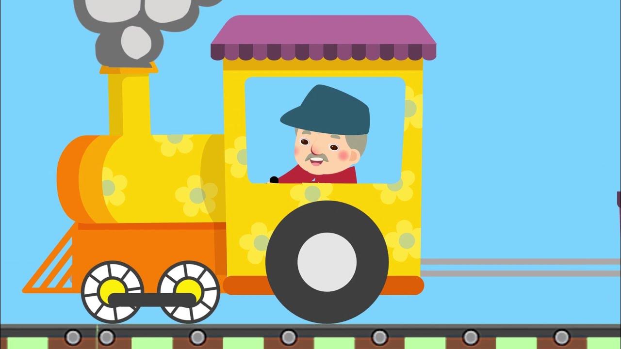 Here comes the Choo Choo Numbers Train! - YouTube