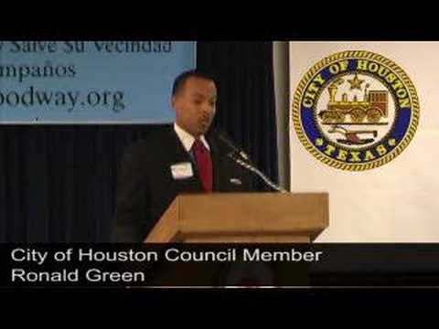 FCOH Public Meeting 10/30/2007 City of Houston Ronald Green - YouTube