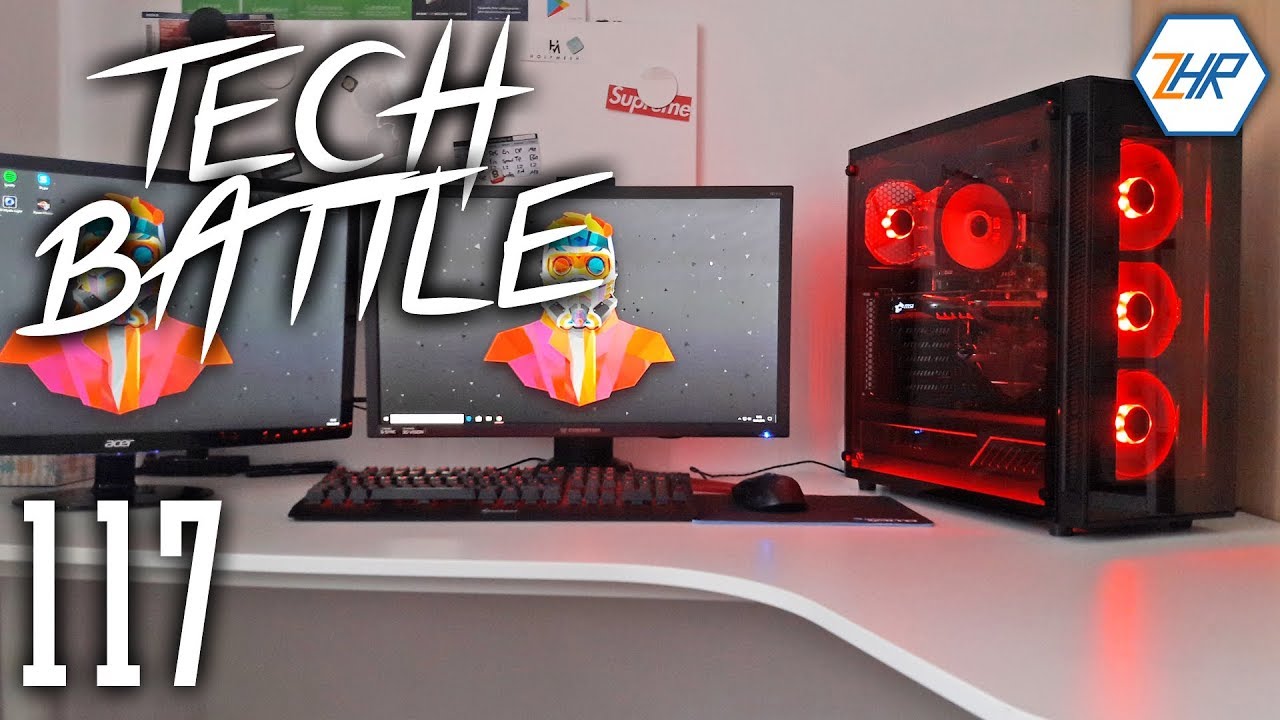 Tech Battle Episode 117 - High END PC mit der8auer Gehäuse! - YouTube