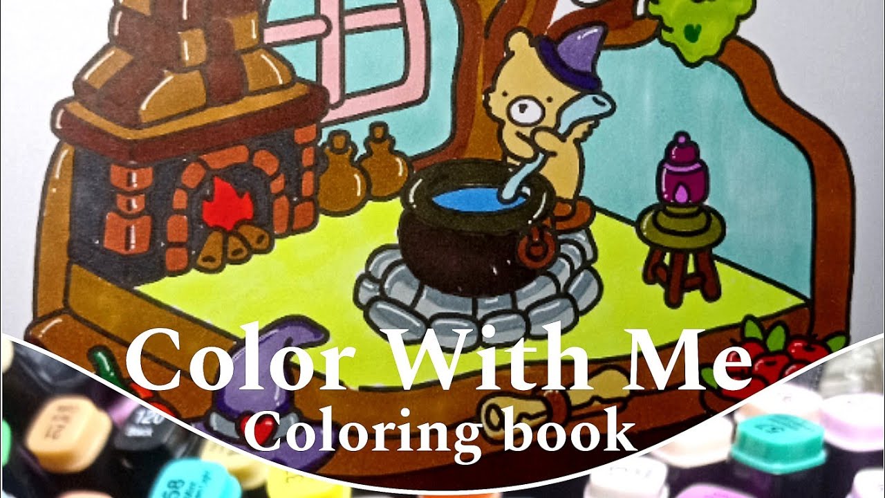 Color With Me | Coloring Book "Little Corner" || Eps. 03 #coloringbook ...
