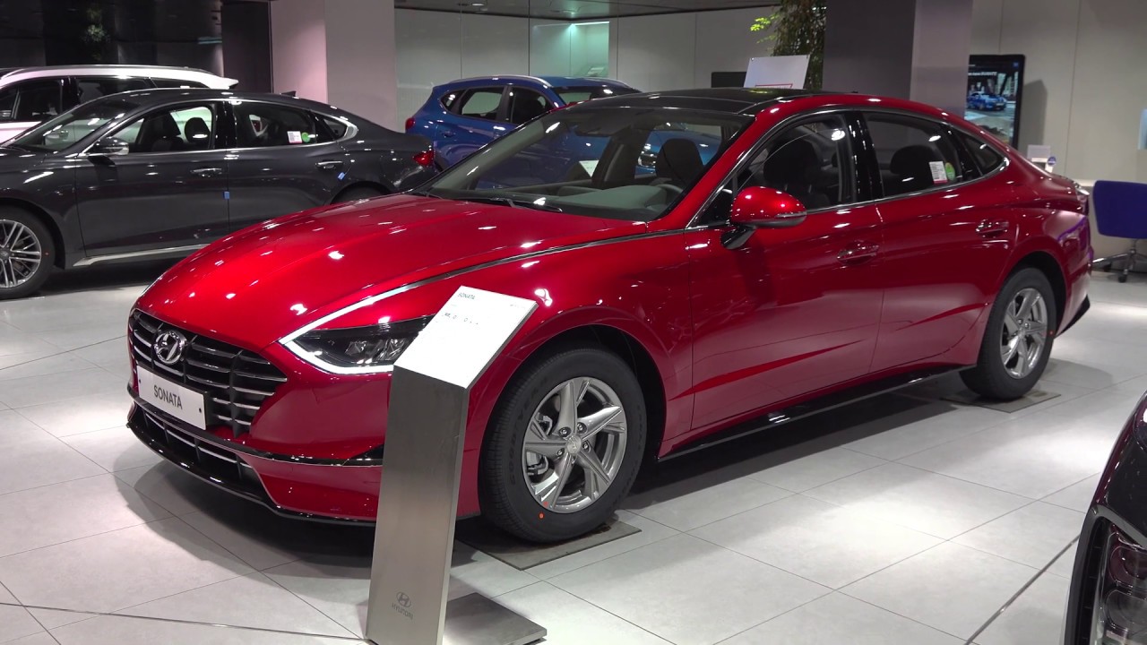 [4K] 현대 신형 쏘나타(DN 8) 보러 강남역삼점에 갔어요, Hyundai Sonata DN8 - YouTube