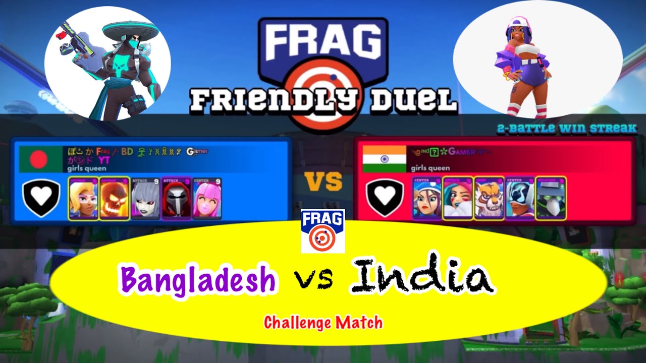 Bangladesh player vs indian girls Challenge Match 1v1 Challenge New ...