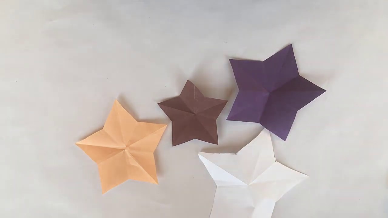 03 How to make a perfect star with one cut! - YouTube