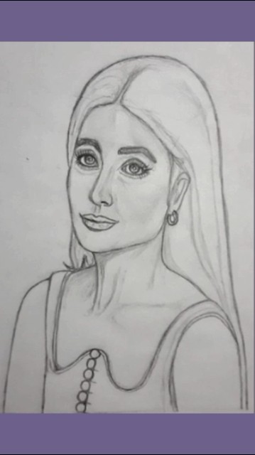 Bollywood actress Katrina Kaif potrait drawing shorts #drawing #shorts ...