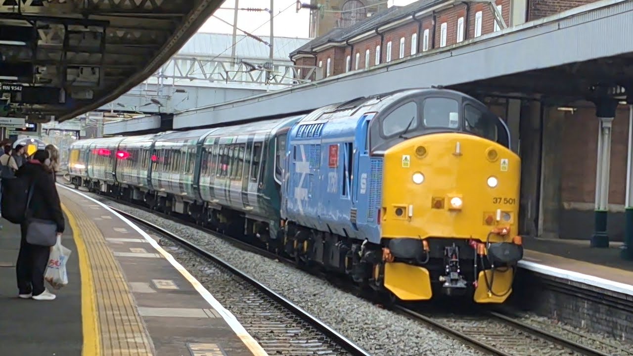 Teesside Steelmaster hauls an Aventra plus lots More Train Variety ...