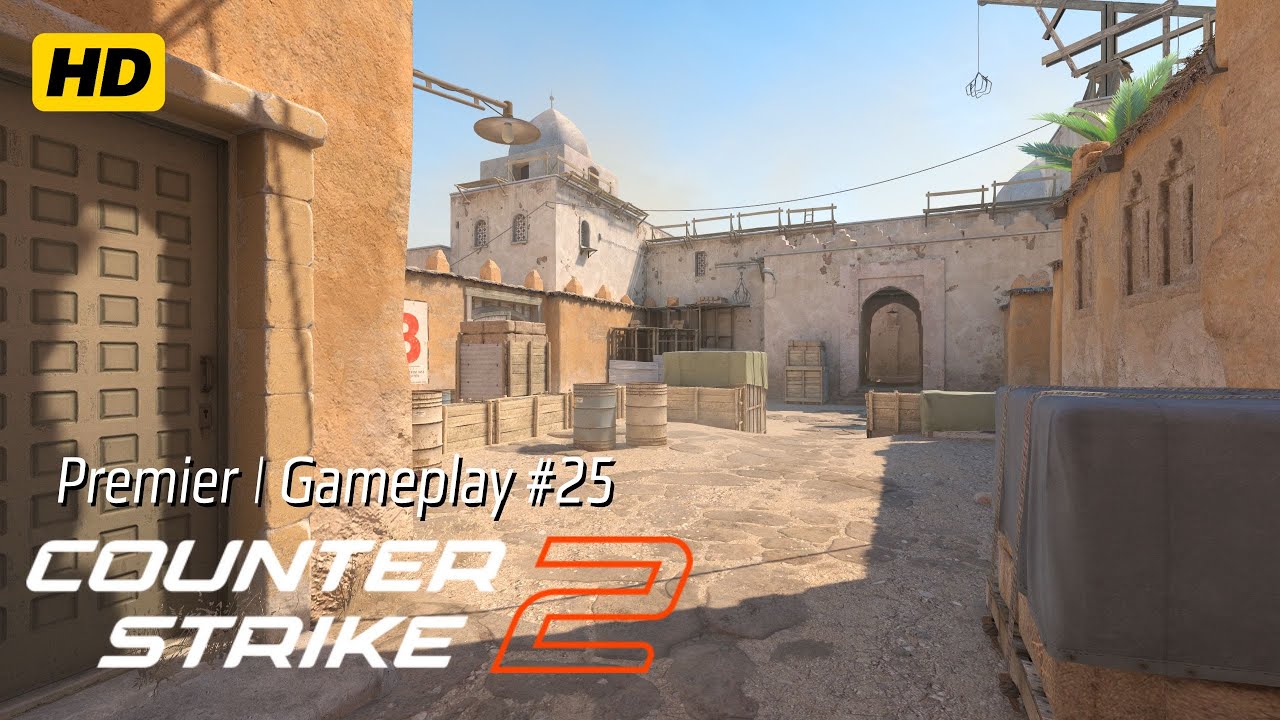 Counter Strike 2: Premier | Dust2 | Gameplay #25 | No Commentary - YouTube