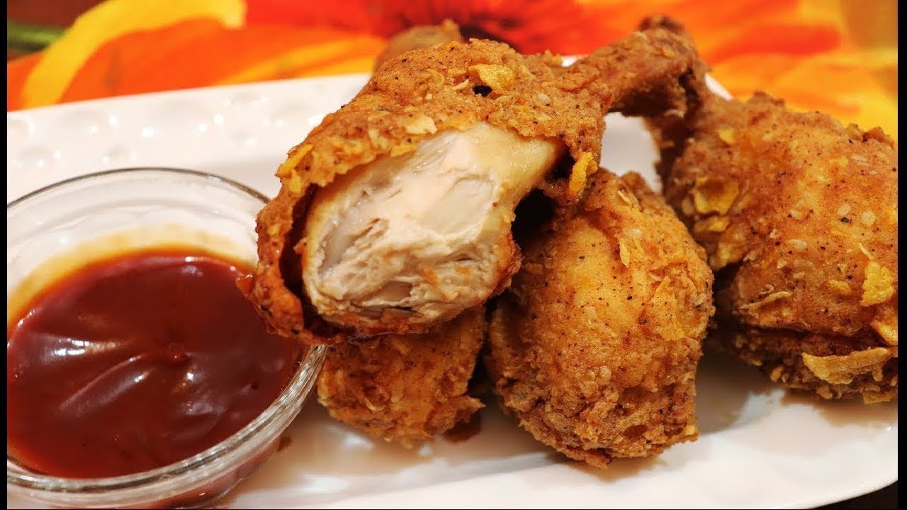 KFC Homemade Chicken Drumstick Recipe - How to Make KFC Chicken ...