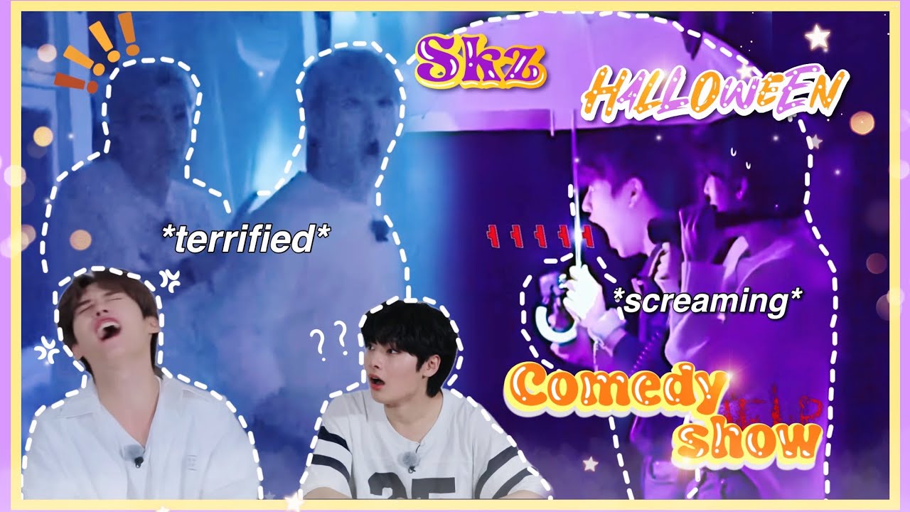 Stray Kids 👻 HALLOWEEN 👻 Special was comedy show (Stray Kids scary ...