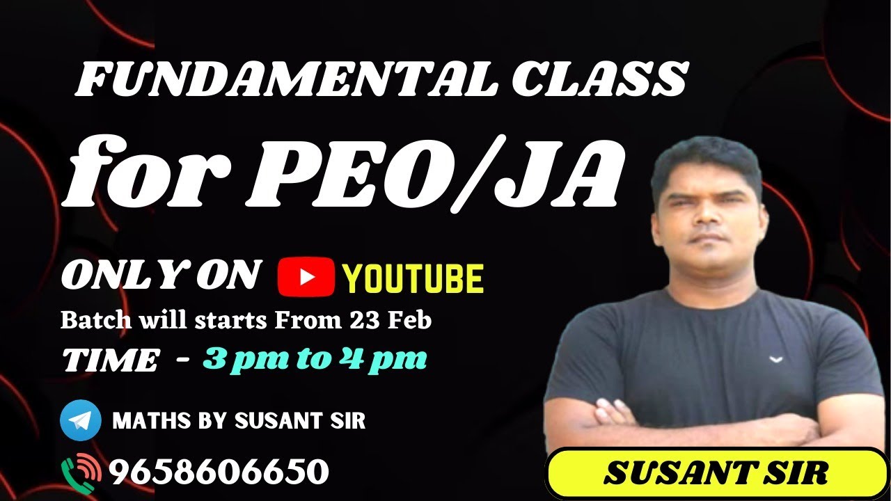 H.C.F. AND L.C.M (II) FOR PEO AND JA - YouTube