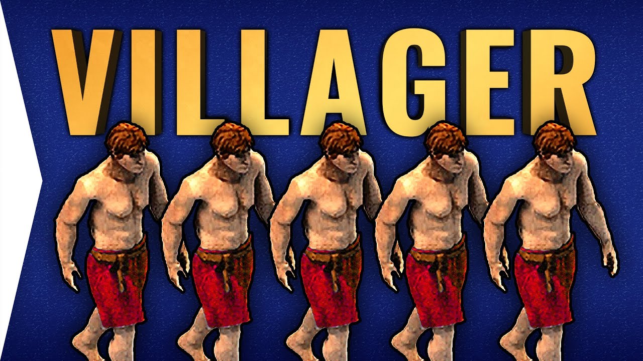 The Full Experience Of Beating Age Of Empires 1 With ONLY Villagers ...