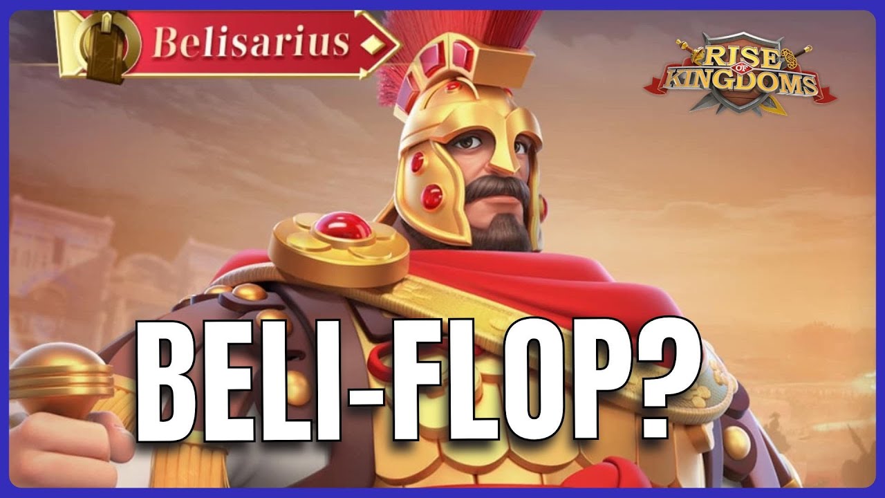 Belisarius Prime is Here! How Good is He? Rise of Kingdoms - YouTube