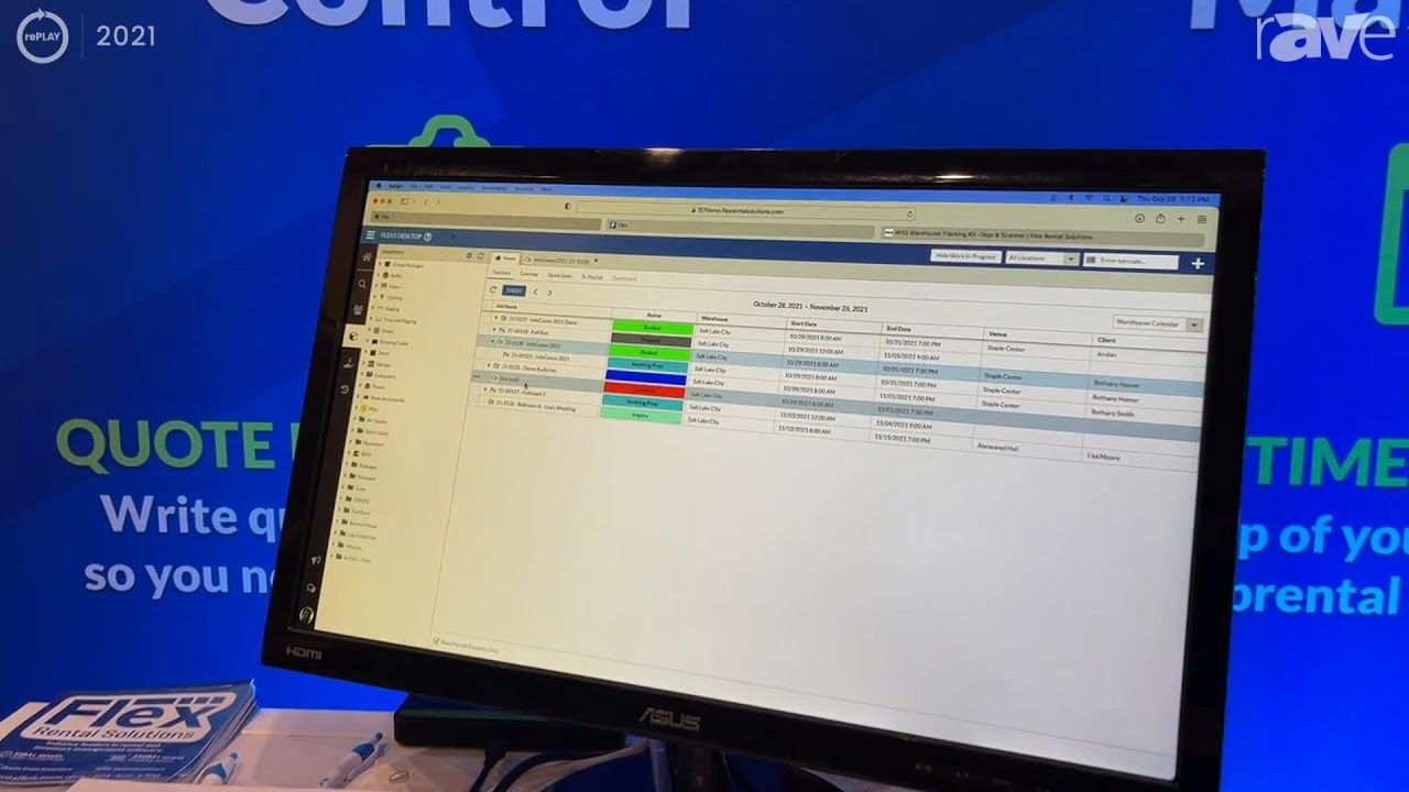InfoComm 2021: Flex Rental Solutions Shows Flex5 Web-Based Rental and ...