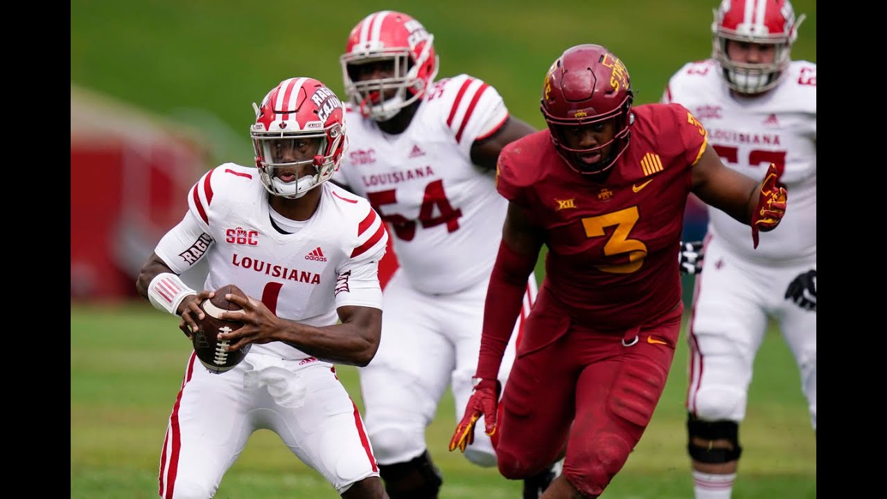 Levi Lewis Every Play vs Iowa State - YouTube