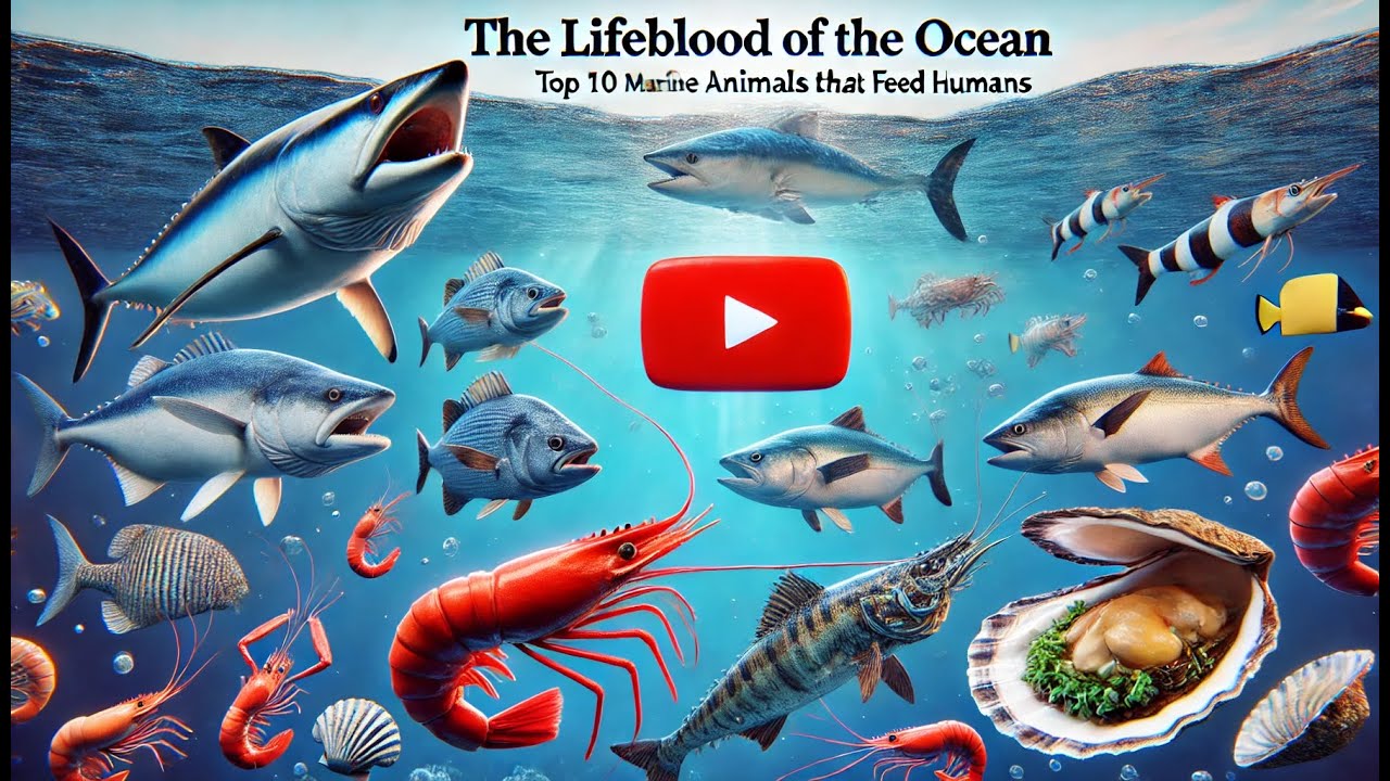 The Lifeblood of the Ocean: Top 10 Marine Animals That Feed Humans ...