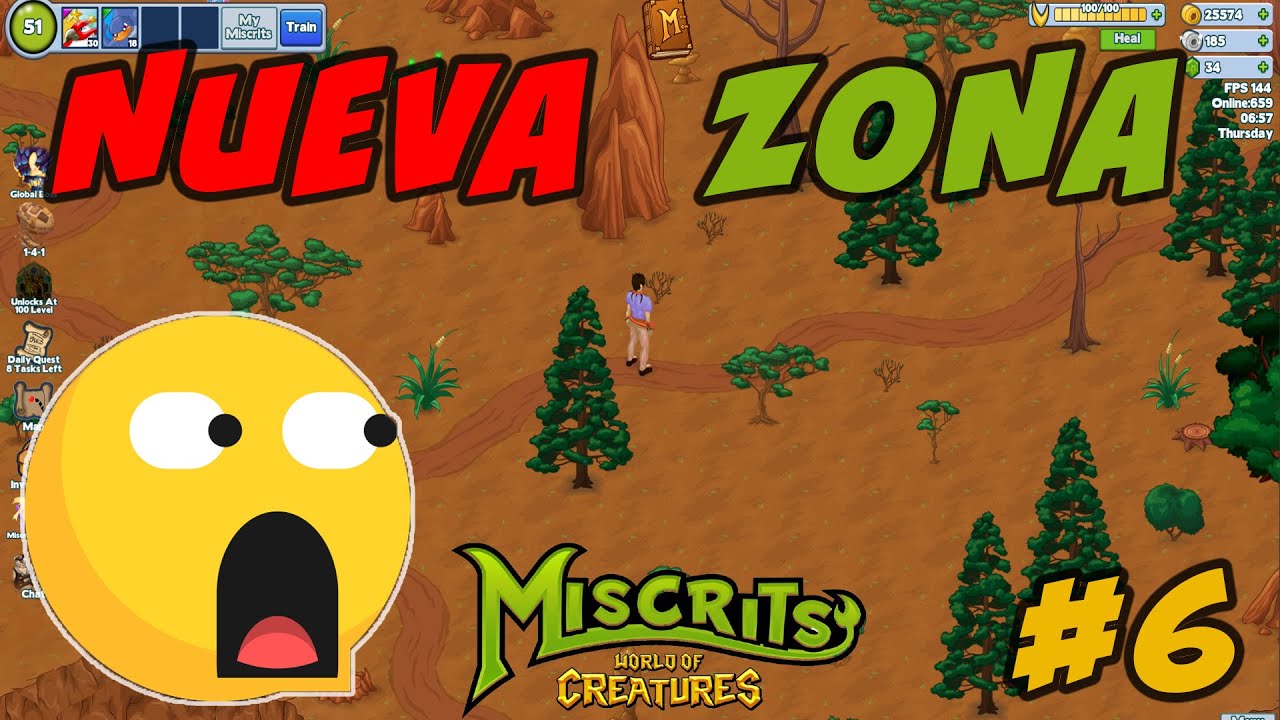 Zona de Tierra y Muchos Nuevos Miscrits | Miscrits World of Creatures ...