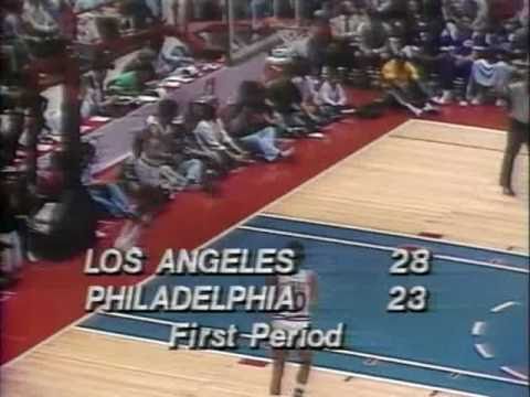 1980 NBA Finals: Lakers at Sixers, Gm 6 part 2/10 - YouTube