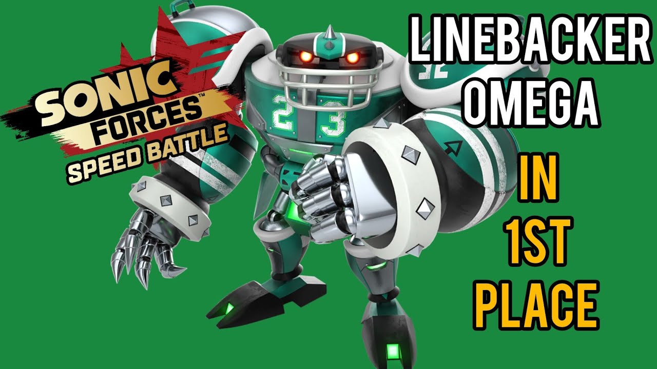 sonic forces PvP battle race (Linebacker Omega) victory gameplay clip ...