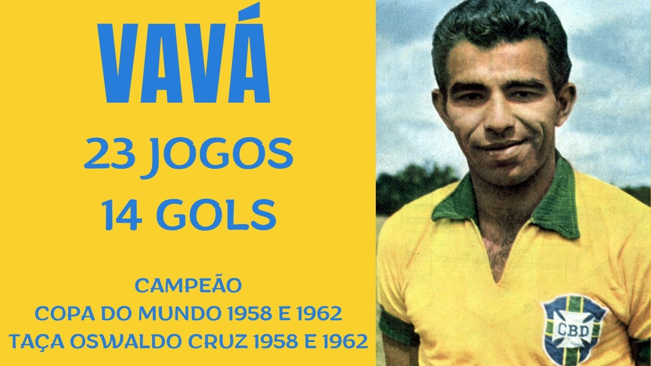 VAVÁ GOLS MARCADOS PELA SELEÇÃO BRASILEIRA - YouTube