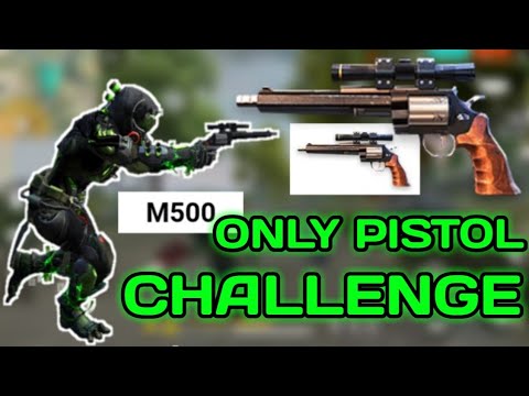Only Pistol [M500] Challenge || Garena free fire. - YouTube