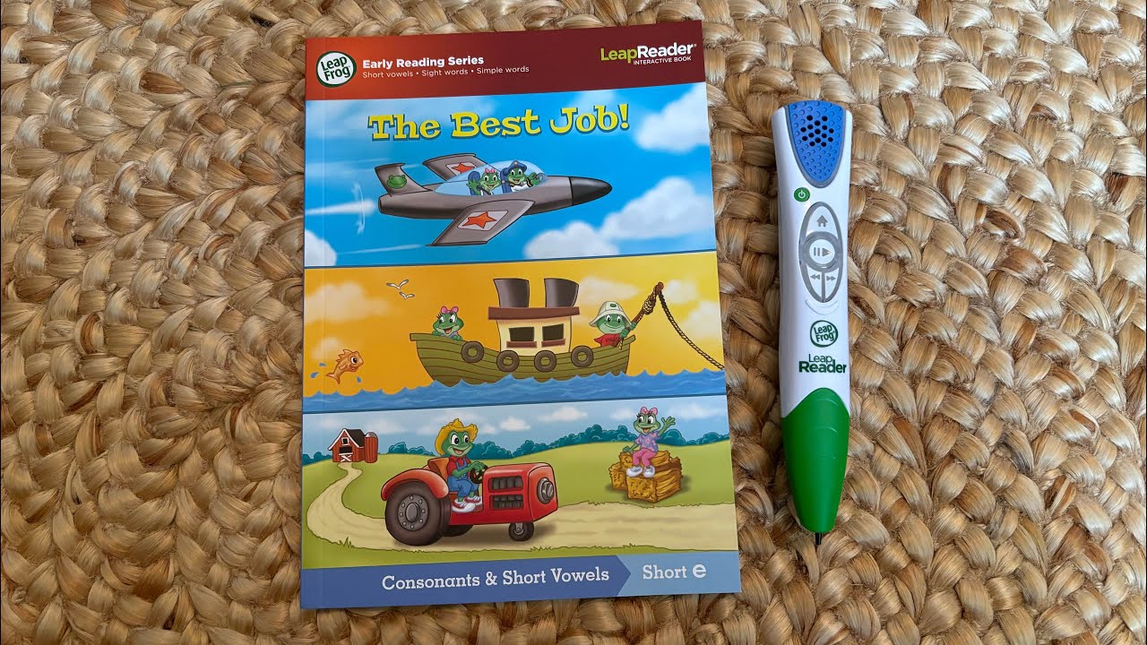 Leapfrog LeapReader More Audio: The Best Job! - YouTube