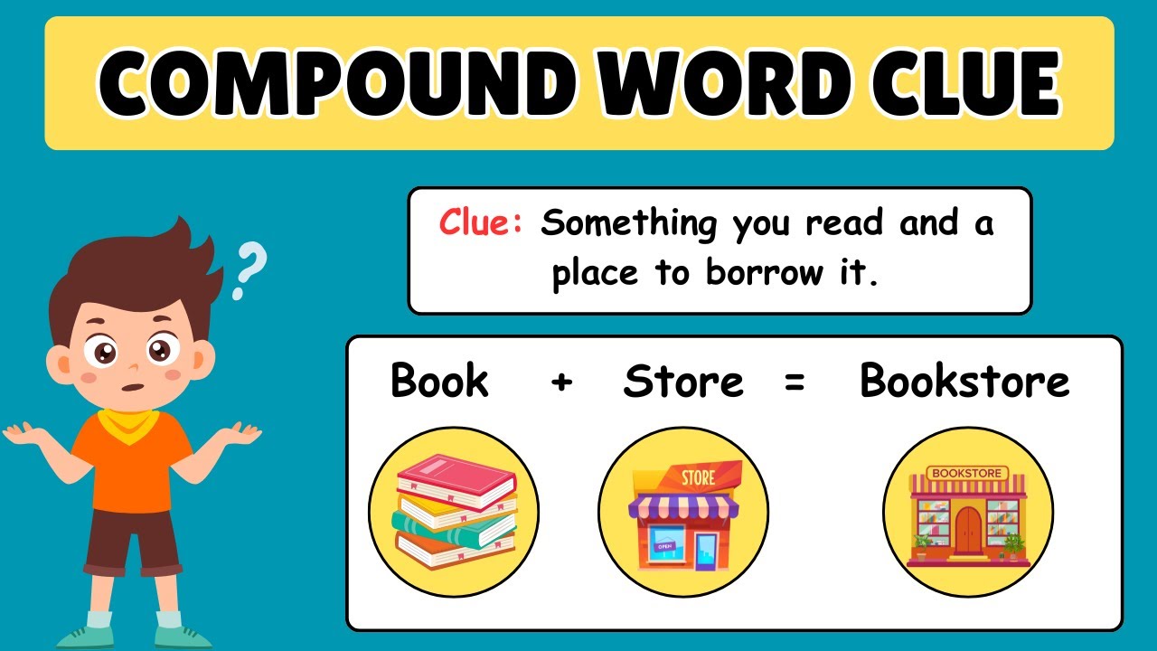 COMPOUND WORD CLUE / COMPOUND WORDS for Kids / English Vocabulary - YouTube