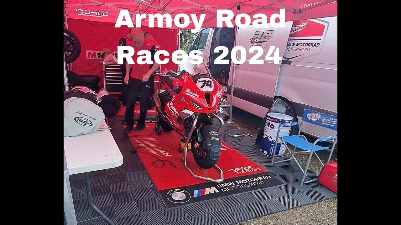 Armoy road races 2024 - YouTube