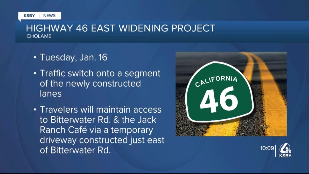 Highway 46 widening project in Cholame continues this week. Here's what ...