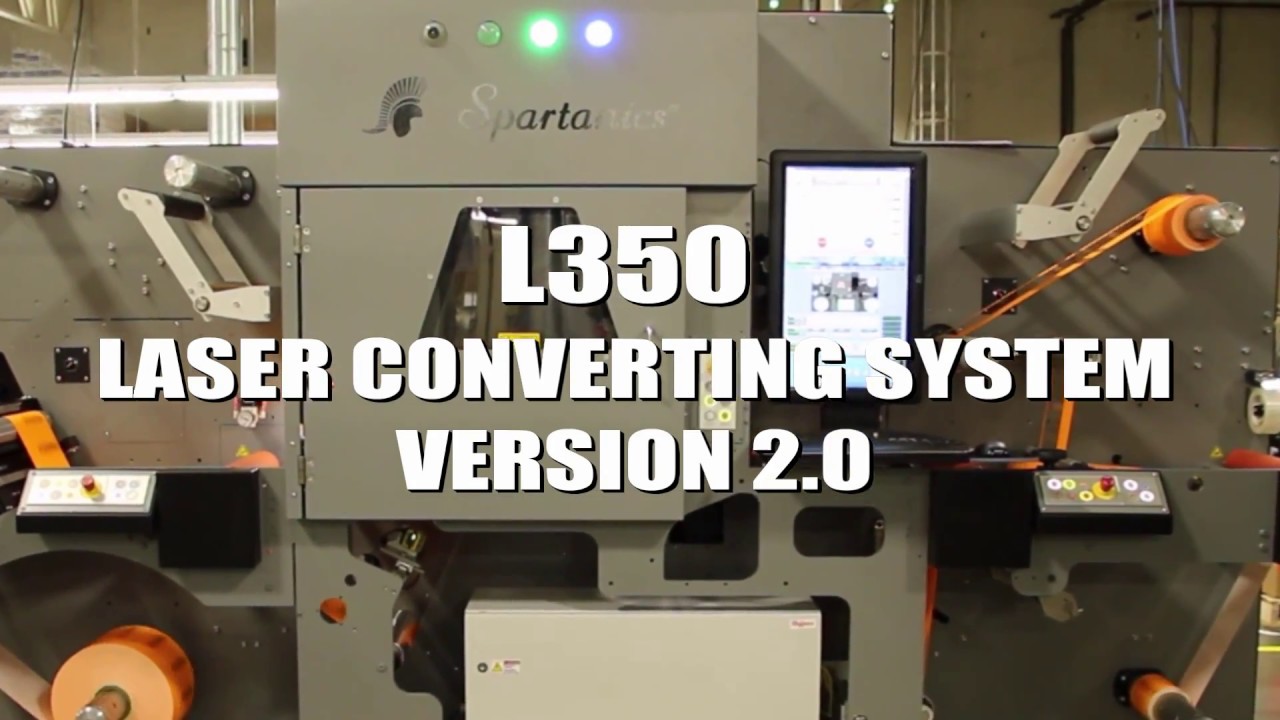 L350 Laser Converting System - Version 2.0 - YouTube