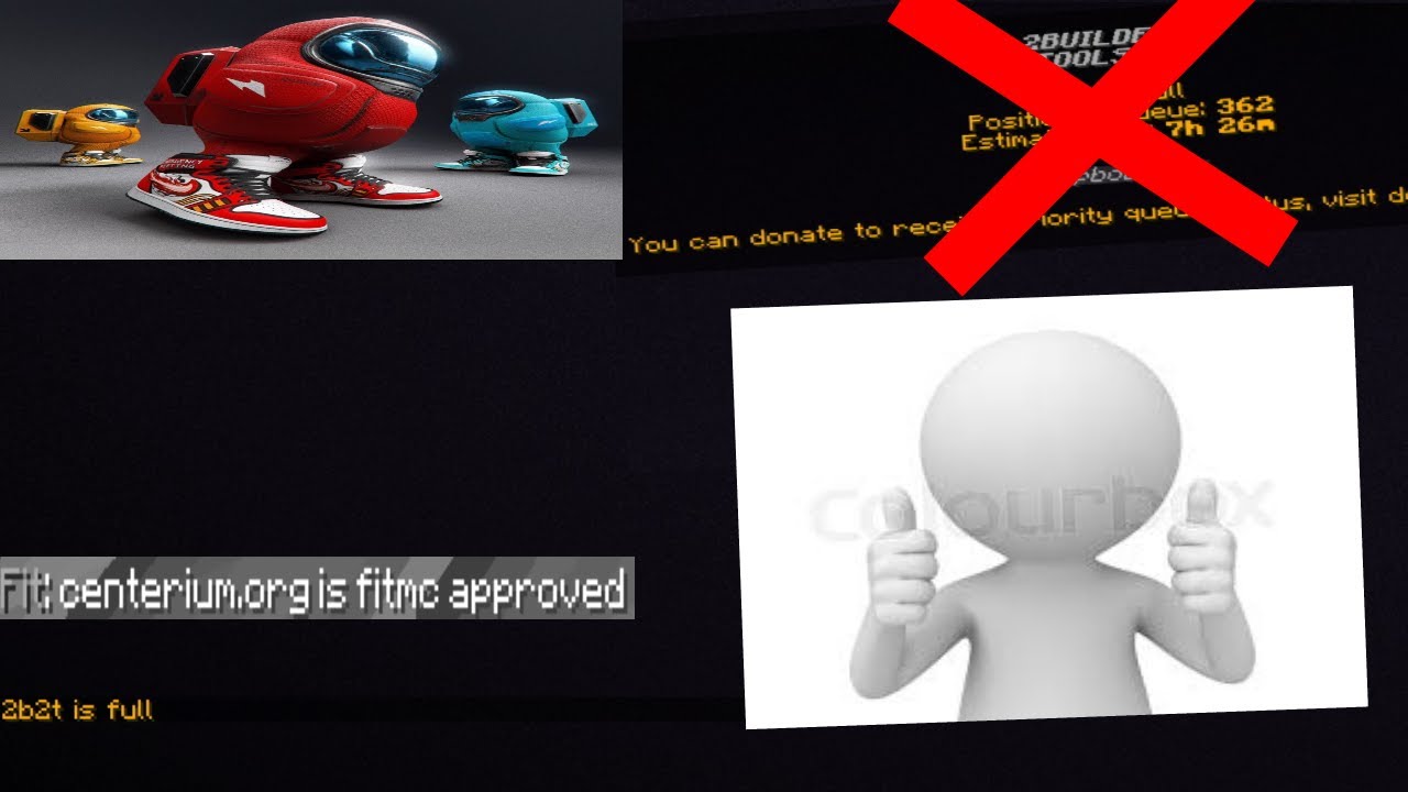 How to get through 2b2t's queue in 50 seconds (FITMC APPROVED) - YouTube