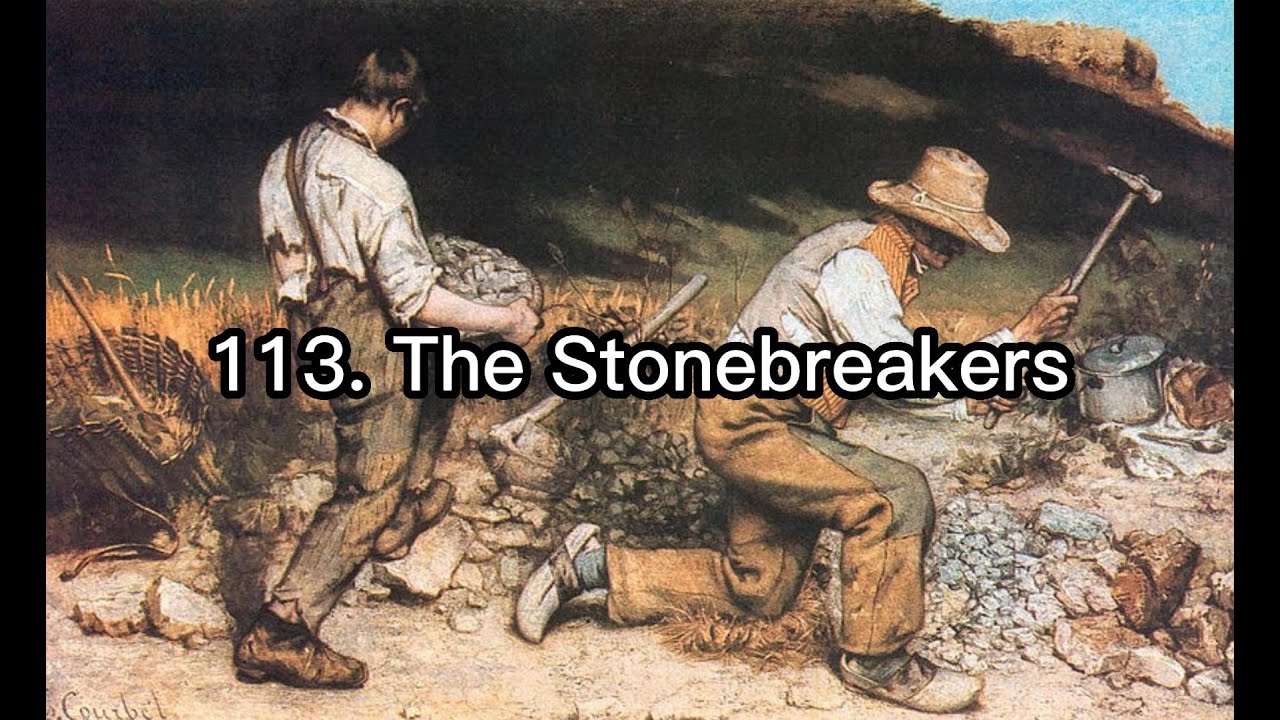 113. The Stonebreakers Gustave Corbet APAH - YouTube